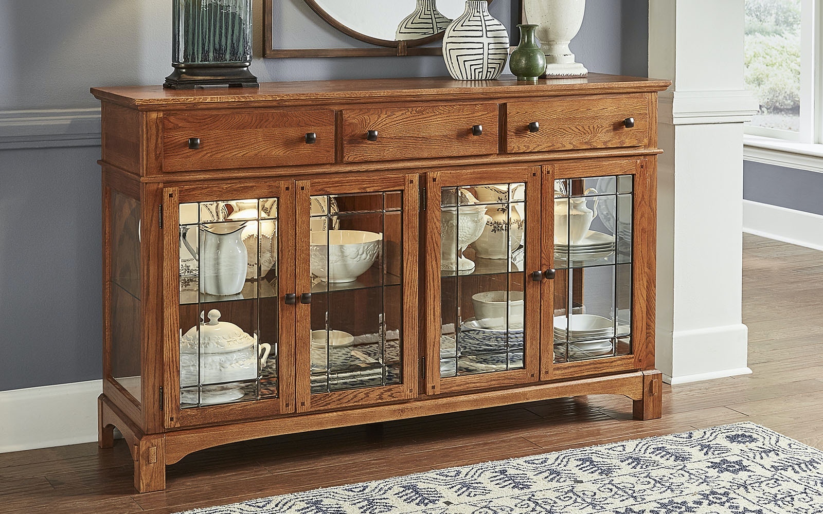Mission buffet table store